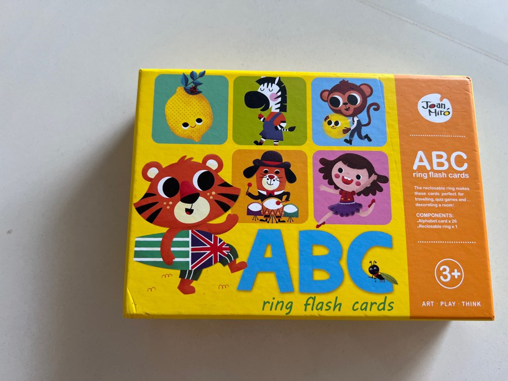 Big alphabet cards, Hobbies & Toys, Books & Magazines, Children's Books ...