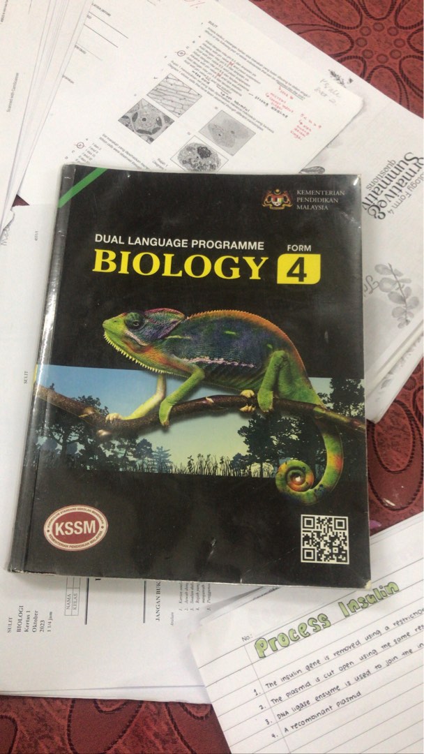 Biology Form 4 textbook, Hobbies & Toys, Books & Magazines, Textbooks ...