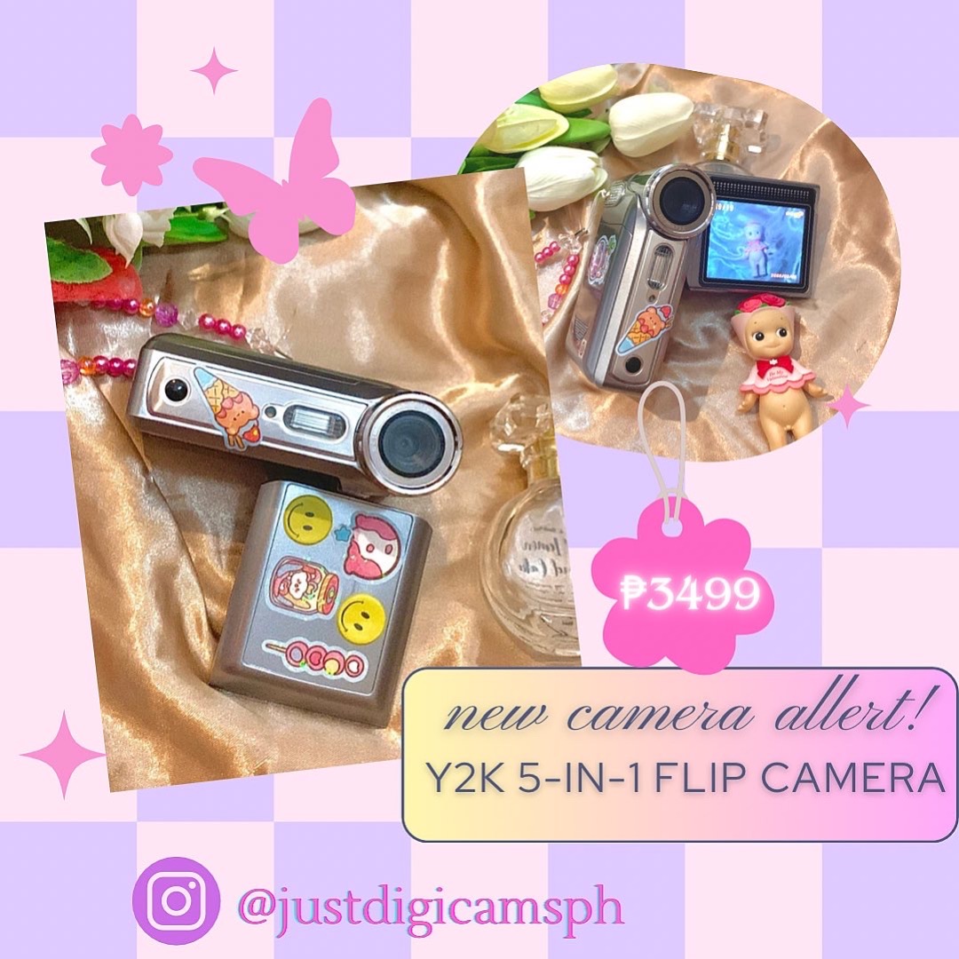 BRAND NEW Y2K FLIP DIGITAL CAMCORDER CAMERA HANDYCAM VIDEO RECORDER ...