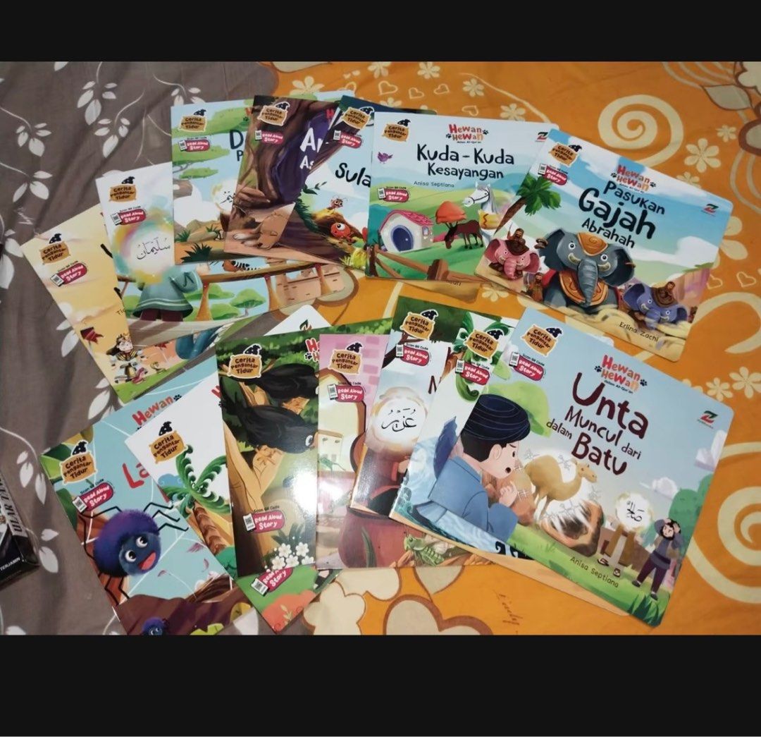 Buku islami anak tentang hewan dalam Al-Quran, Buku & Alat Tulis, Buku Anak-Anak di Carousell