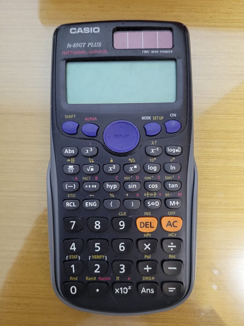 Casio fx-85GT Plus calculator 計算機, 電腦＆科技, 商務用科技產品 - Carousell