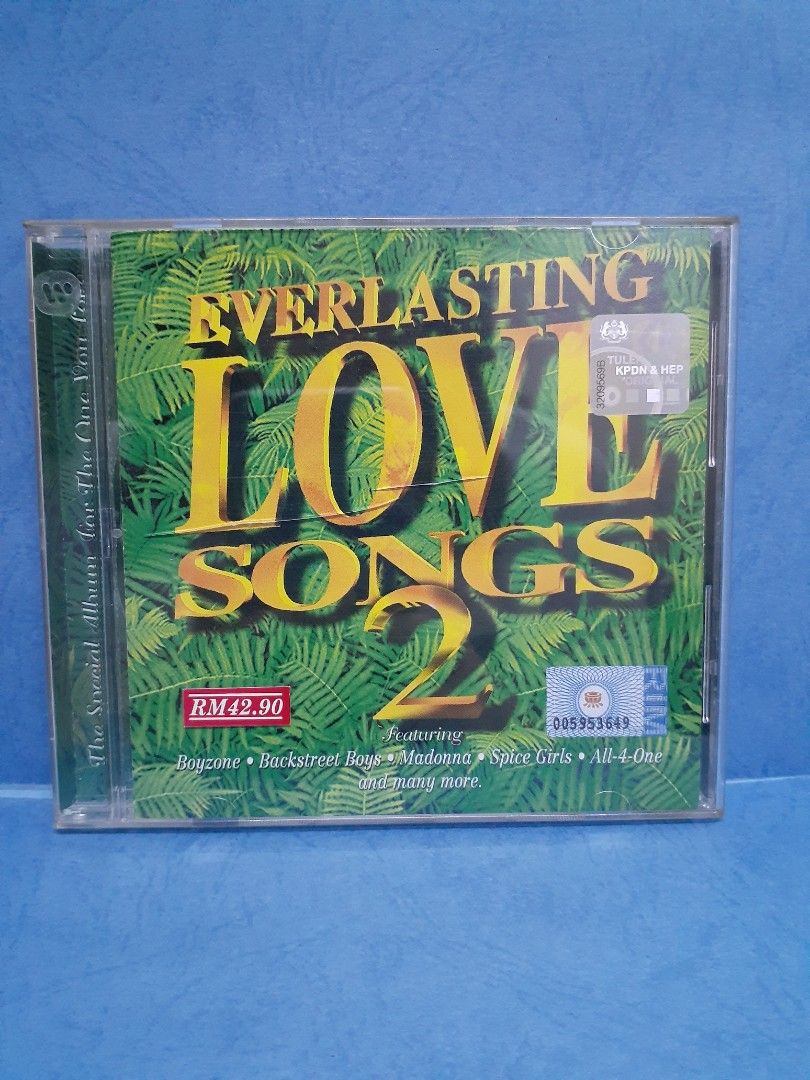 (CD) Everlasting Love Songs 2, Hobbies & Toys, Music & Media, CDs & DVDs on Carousell