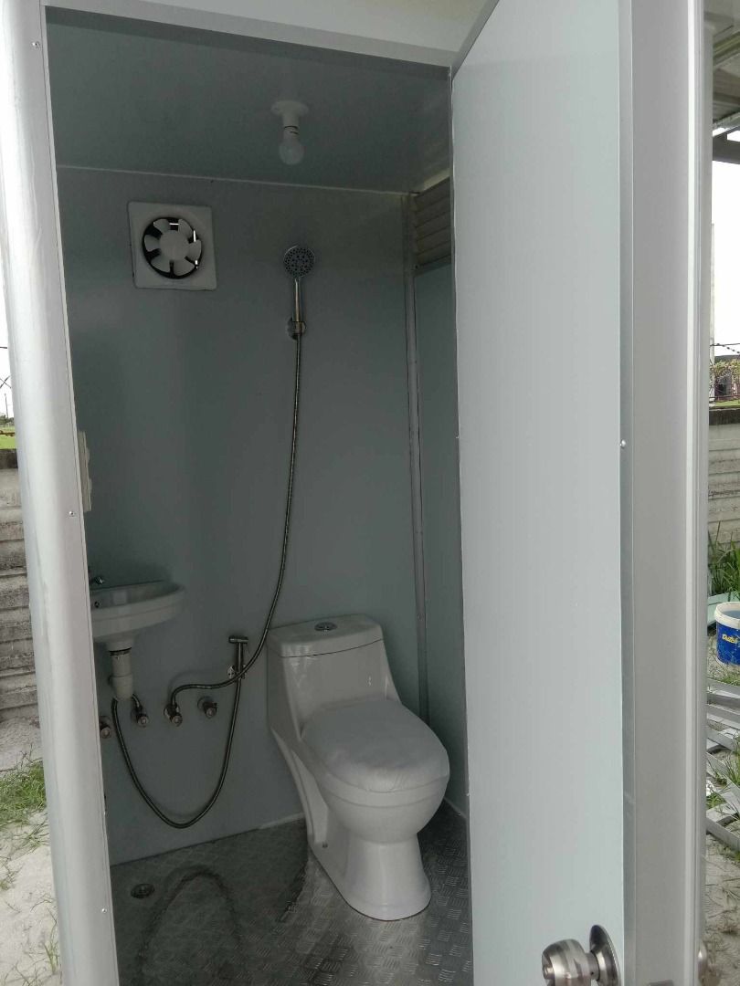 Complete set Portalet/ Portable Toilet, Commercial & Industrial ...
