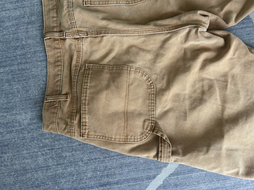 DICKIES CARPENTER baggy jeans (not carhartt double knee), Fesyen Pria ...