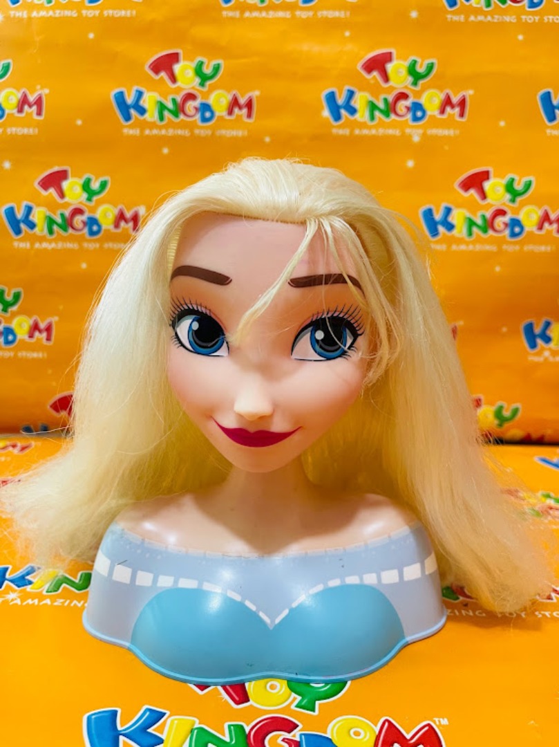 Disney Frozen Deluxe Styling head Elsa HEAD ONLY, Hobbies & Toys, Toys ...