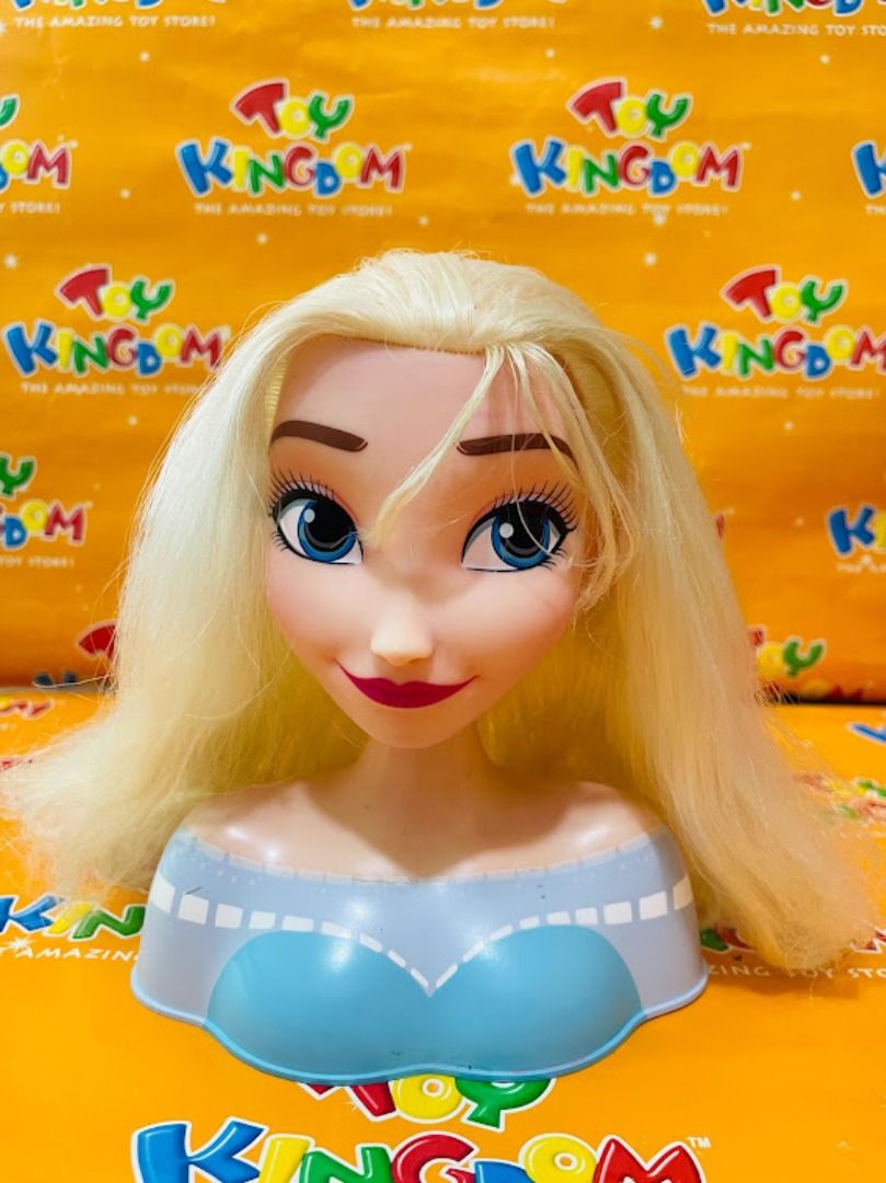 Disney Frozen Deluxe Styling head Elsa HEAD ONLY, Hobbies & Toys, Toys ...