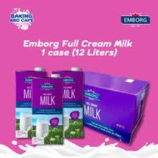 Emborg Full Cream Milk 1 L, Health & Nutrition, Health Supplements ...