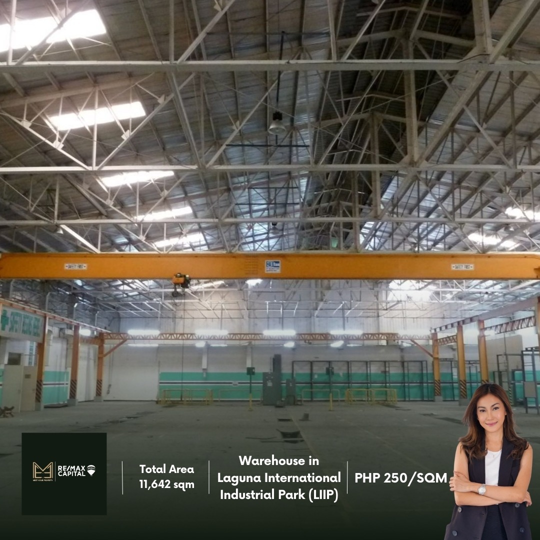 FOR LEASE: Warehouse in Laguna International Industrial Park (LIIP ...