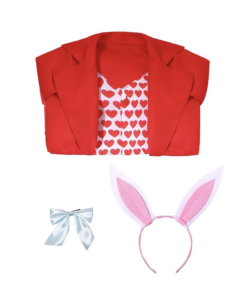 free sf shipping Easter children's dress white bunny rabbit cosplay cos ...