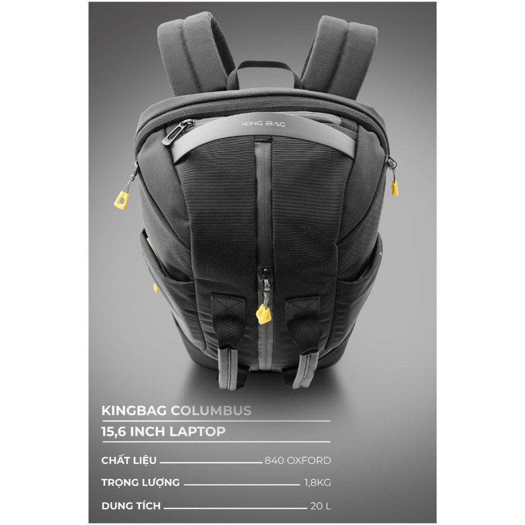 [Genuine] Kingbag Columbus travel sports backpack design with youthful ...