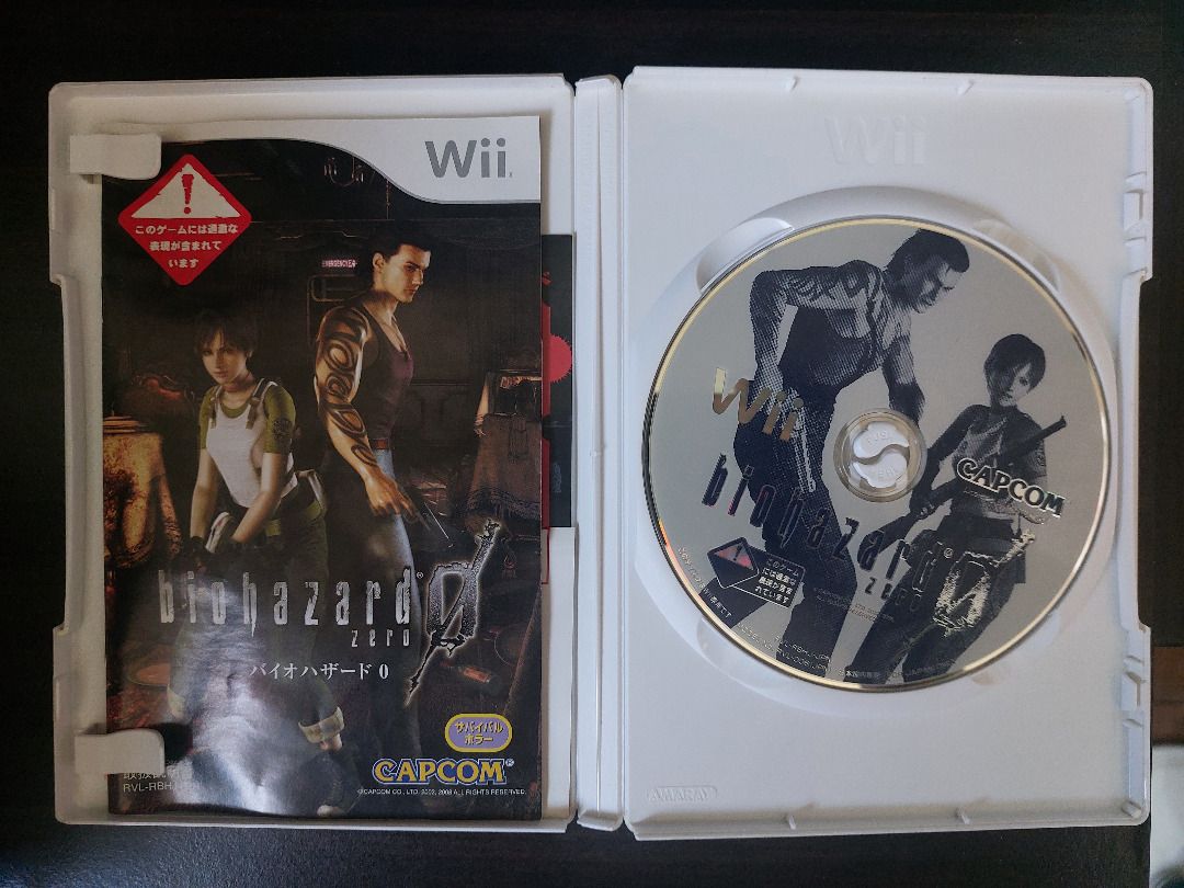 Good Condition Biohazard 0 Resident Evil Zero (Japanese Version) Wii ...