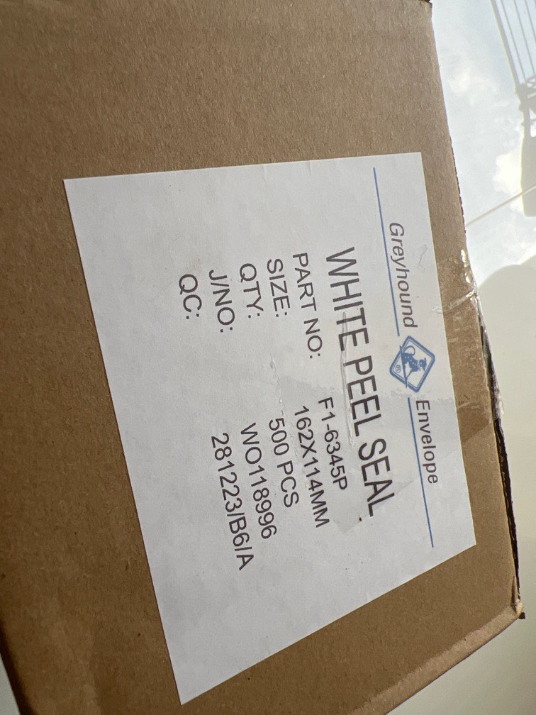 Greyhound Envelope C6 Wallet, Hobbies & Toys, Stationery & Craft ...