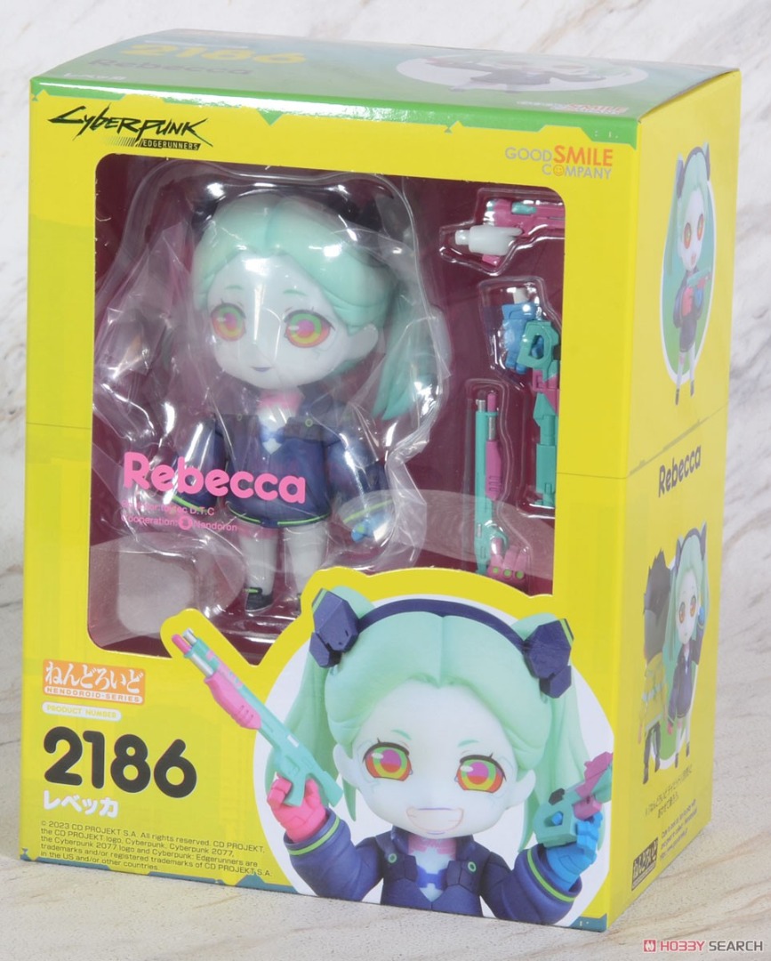 GSC Nendoroid 黏土人 2186 蕾貝卡 電馭叛客 邊緣行者 Cyberpunk EDGERUNNERS Rebecca, 興趣及遊戲, 玩具 & 遊戲類 - Carousell
