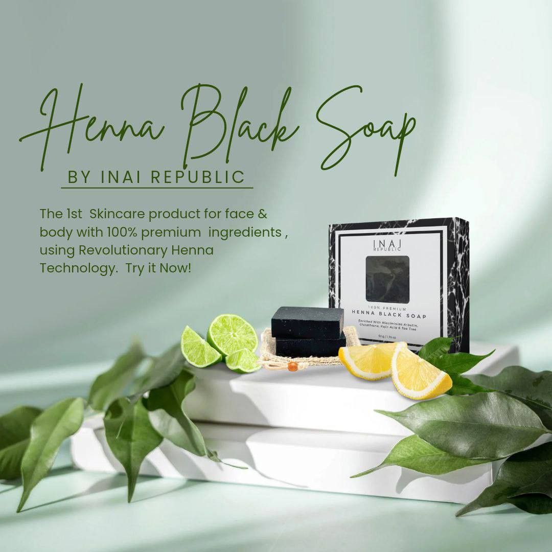 Henna Black Soap, Beauty & Personal Care, Bath & Body, Body Care on ...