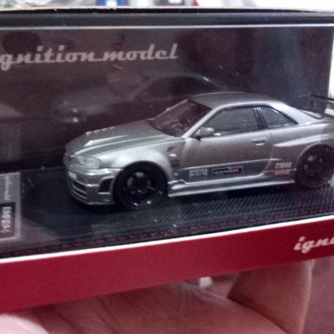 ignition model ig-model bnr34 z-tune grey nismo omori factory crs, Toys ...