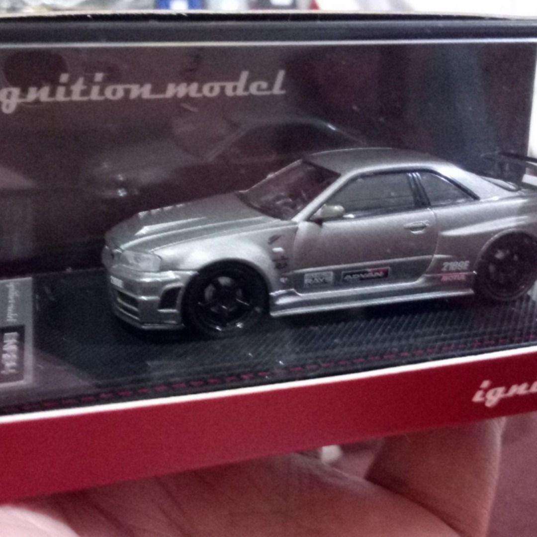 ignition model ig-model bnr34 z-tune grey nismo omori factory crs, Toys ...