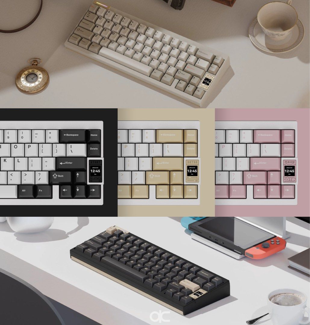 [In Stock] QK65 V2 by Qwertykey / Owlab 65% CNC-machined full aluminium ...