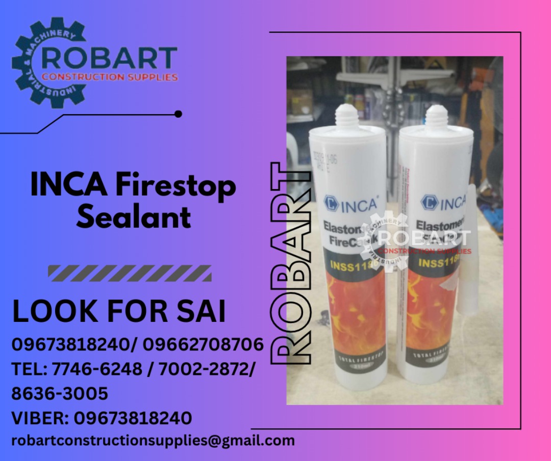 INCA Firestop Sealant, Commercial & Industrial, Construction Tools ...