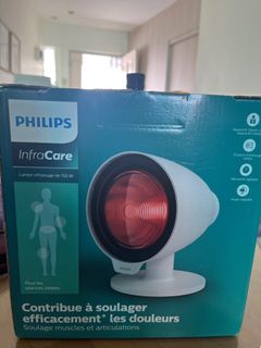 Philips Infracare infrared lamp hp3643 650w, Health & Nutrition ...