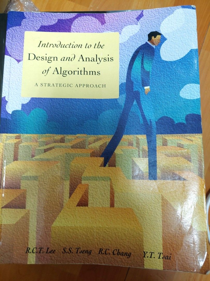 introduction to the design and analysis of algorithms, 書籍、休閒與玩具, 書本及雜誌 ...
