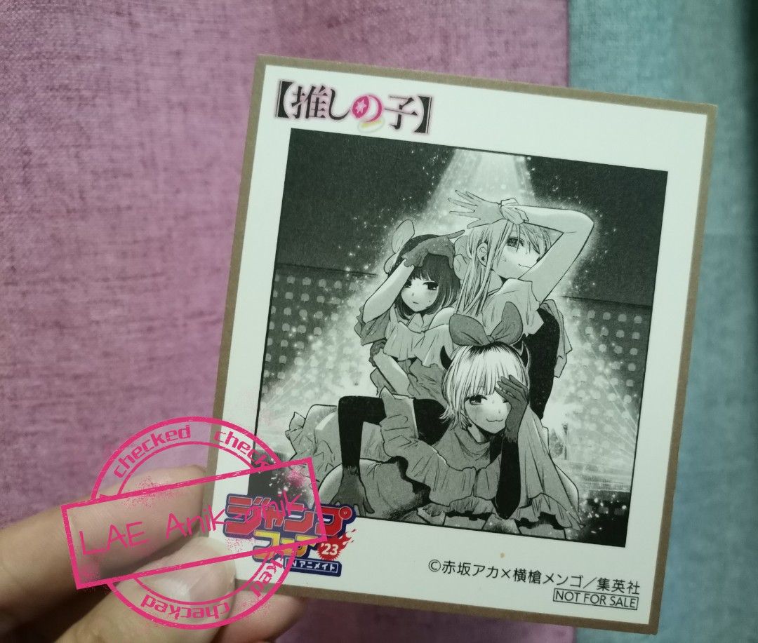 JUMP FAIR in Animate 2023 Mini Shikishis (Sold per pc/Take all ...