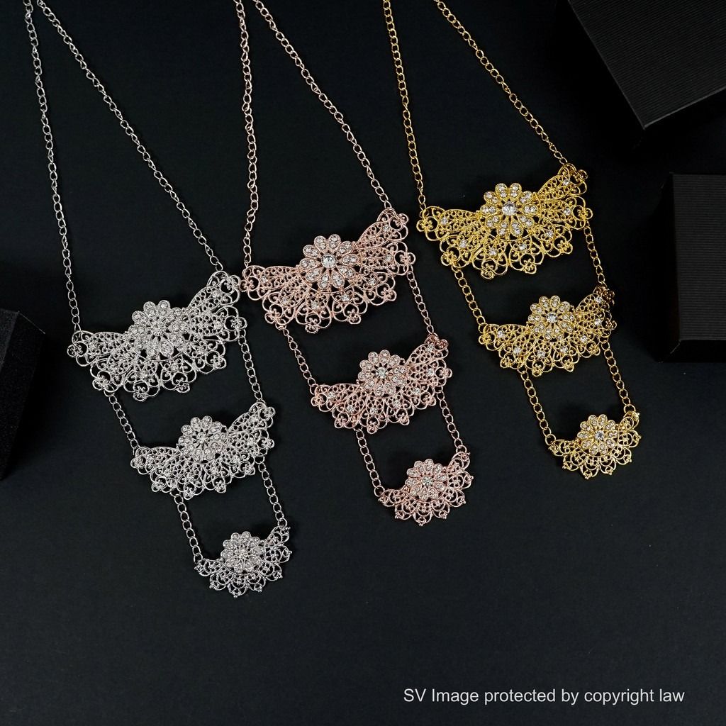 Kerongsang Dokoh Kebaya Baju Kurung Brooch Rantai Kebaya, Women's ...