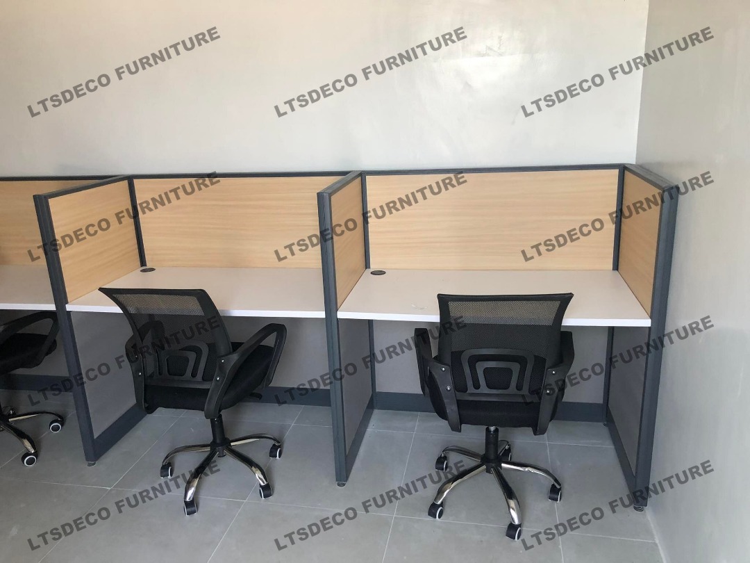 LAMINATED WORKSTATION OFFICE PARTITION, Furniture & Home Living, Office ...