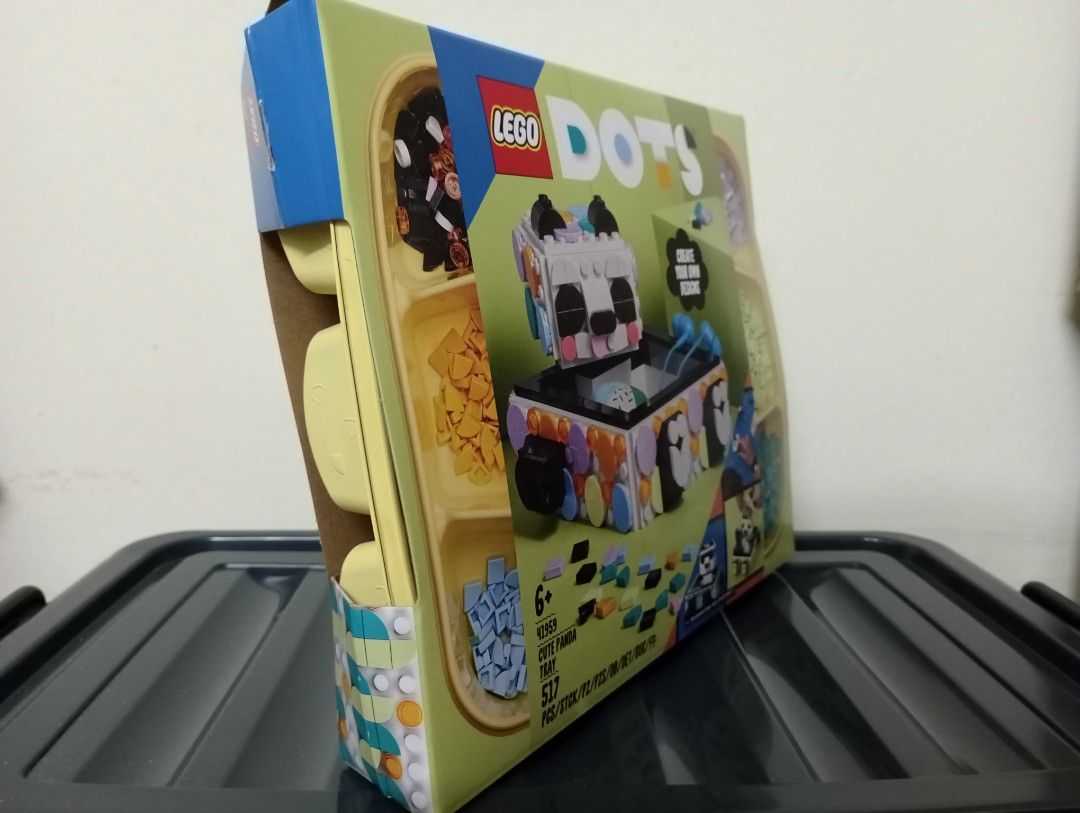 Lego Cute Panda Tray, Hobbies & Toys, Toys & Games on Carousell