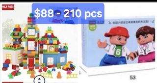 Mega Bloks Plates 12 pcs (Lego Compatible), Hobbies & Toys, Toys ...