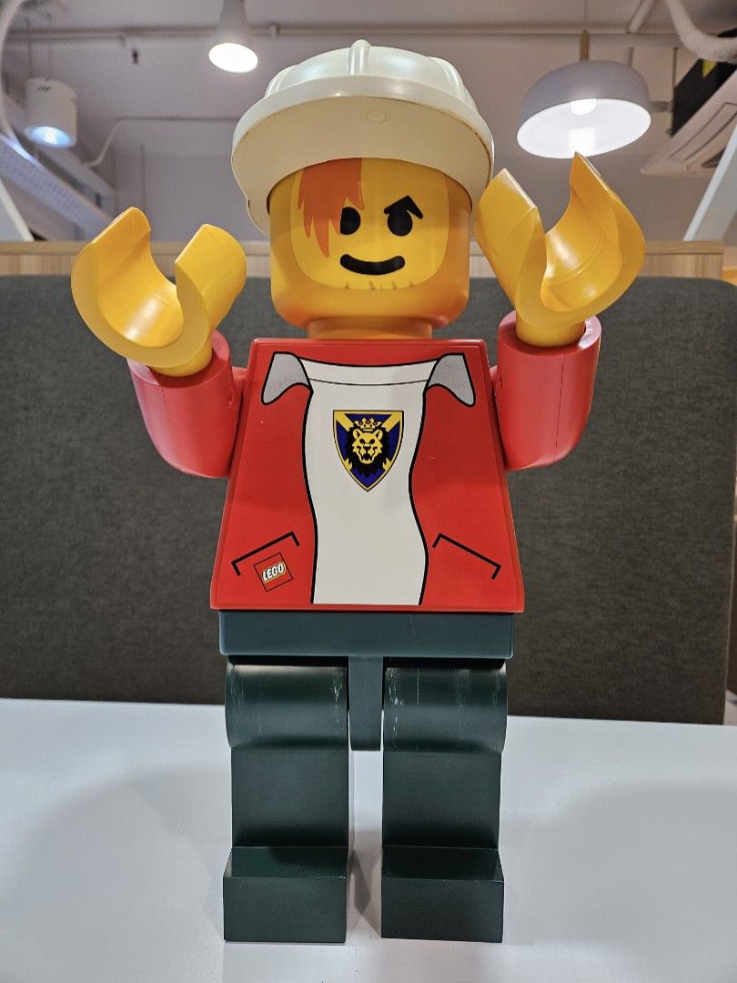 Lego Jumbo Figure 19 inch 吋 / 48cm 高 大人仔 store display 二手 冇盒 (1), 興趣及遊戲 ...
