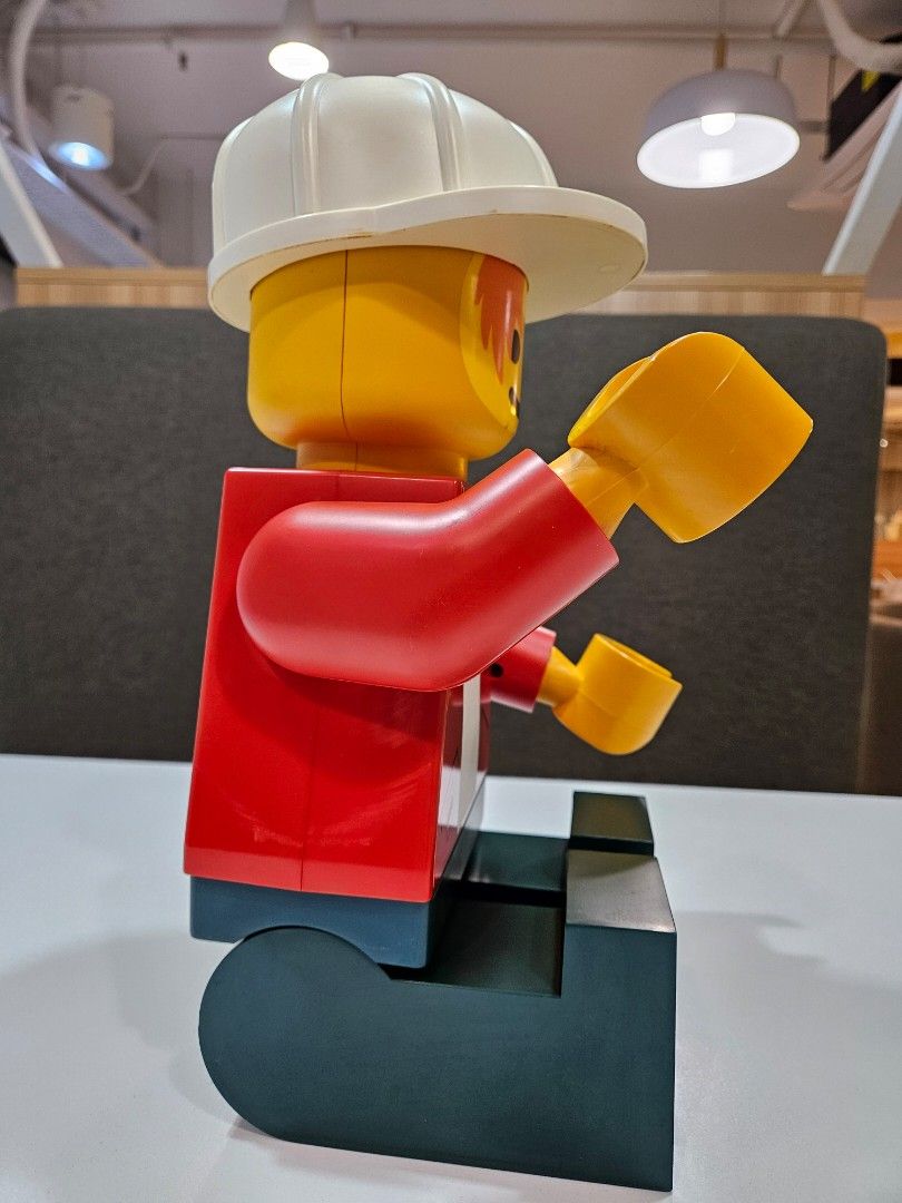 Lego Jumbo Figure 19 inch 吋 / 48cm 高 大人仔 store display 二手 冇盒 (1), 興趣及遊戲 ...
