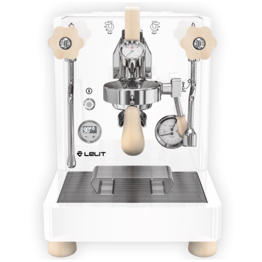 Lelit Bianca V3 Flow Profiling Dual Boiler Home Espresso Coffee Machine ...