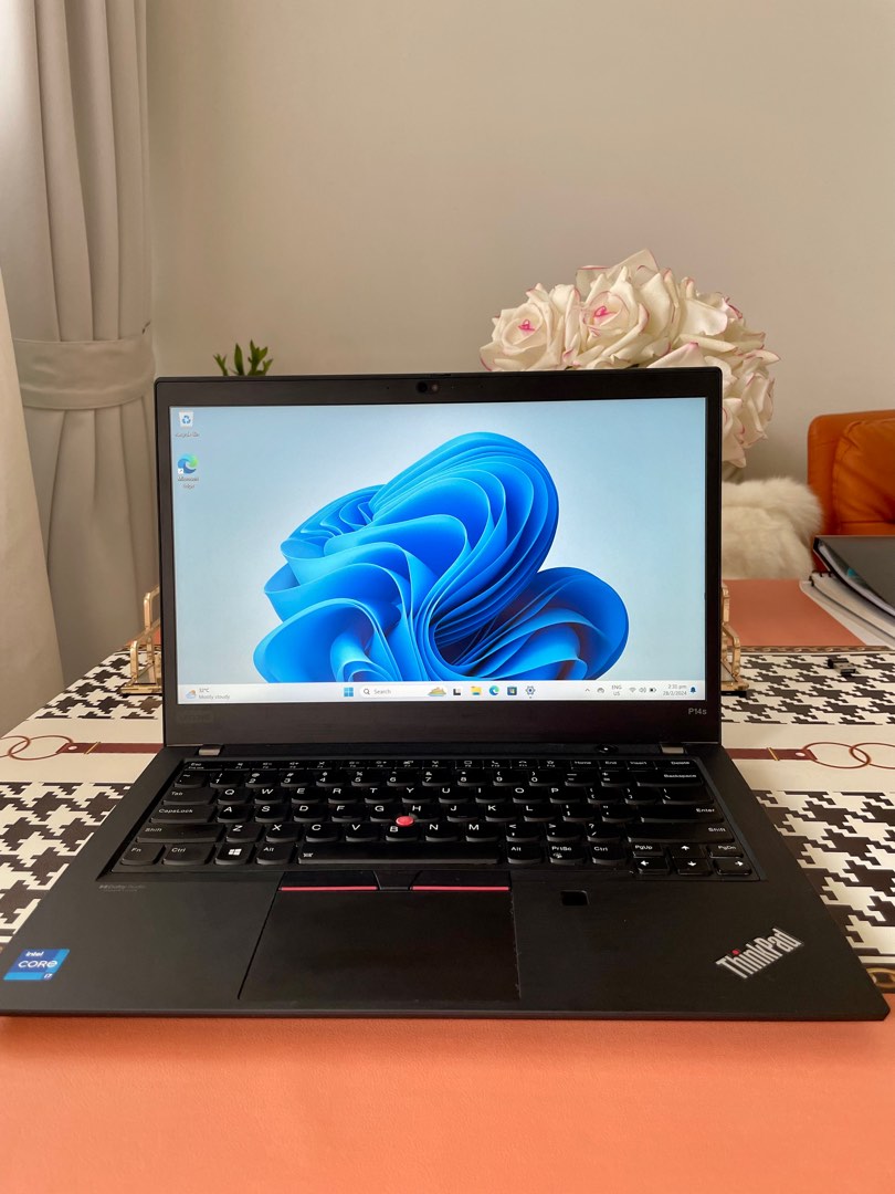Lenovo Thinkpad i7 P14s Gen 2 Business Laptop / 14" FHD / i7-1165G7 ...