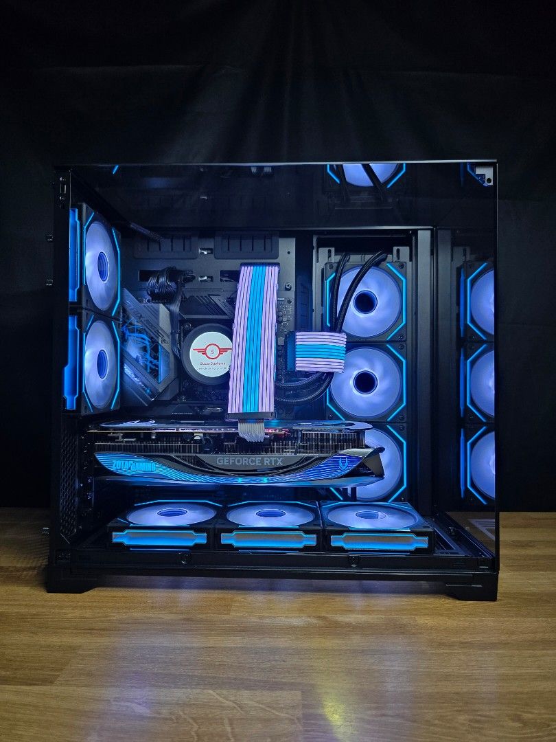 💯[FREE DELIVERY]💯 LIAN LI O11 VISION / 1TB WD BLACK SN850X / LIAN LI STRIMMER PLUS / 1200W FSP ...