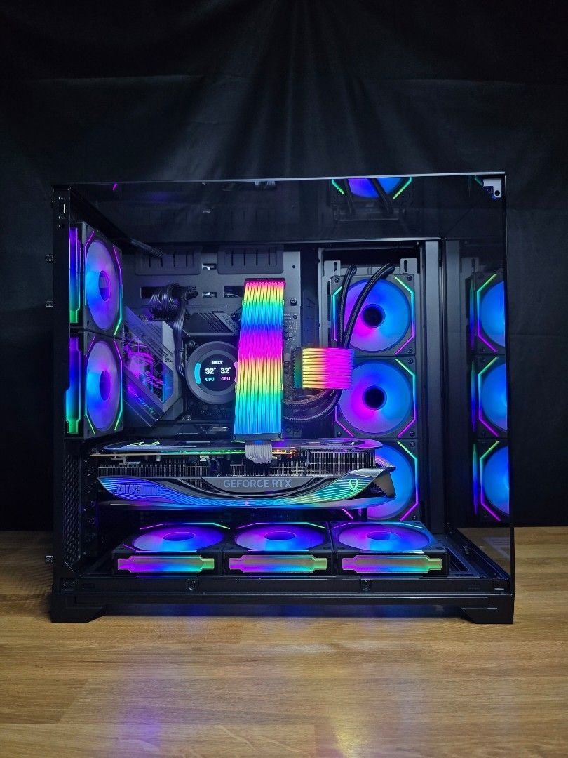 💯[FREE DELIVERY]💯 LIAN LI O11 VISION / 1TB WD BLACK SN850X / LIAN LI ...