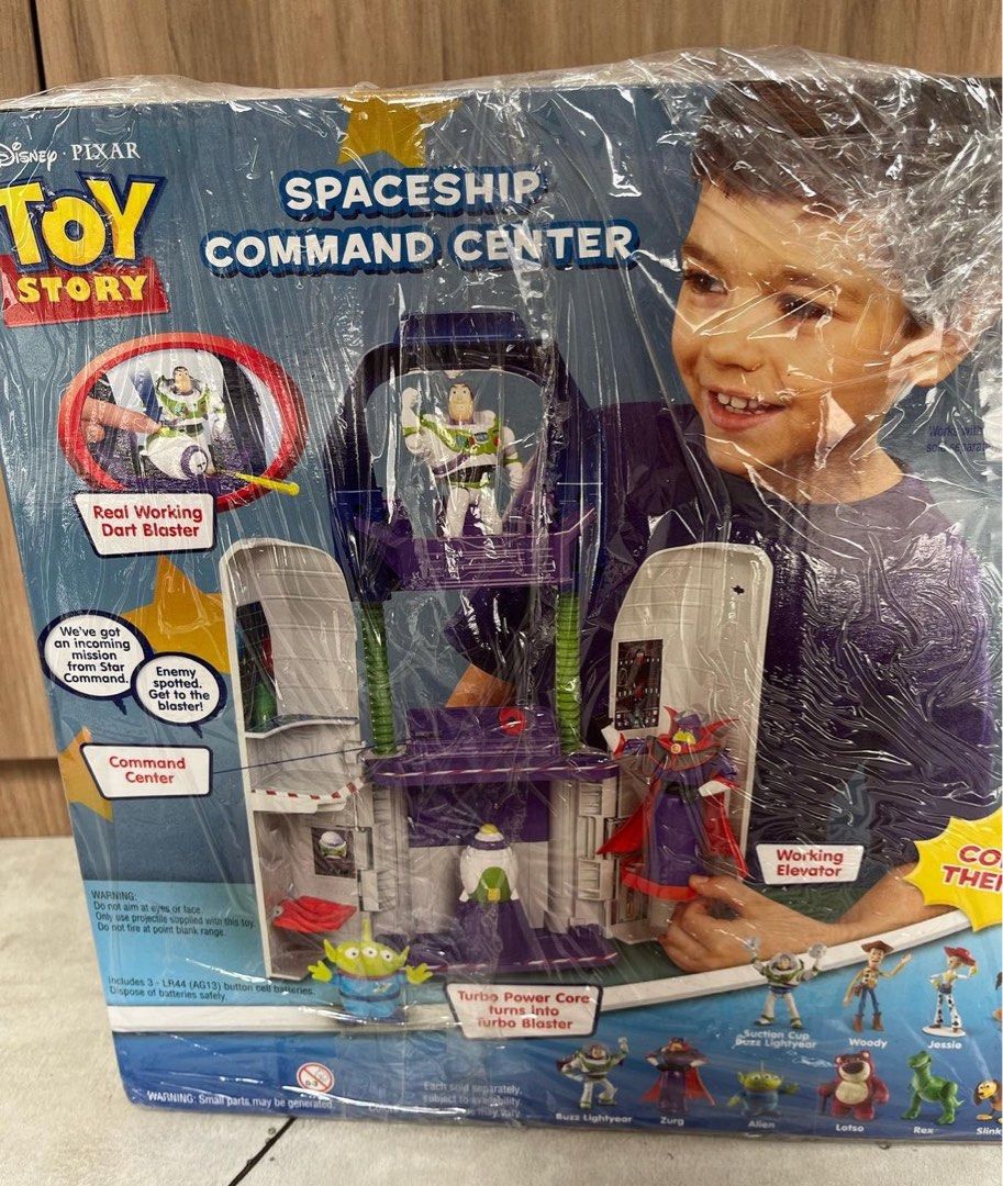 NEW!! TOY STORY SPACESHIP COMMAND CENTER, Toys & Collectibles, Mainan ...