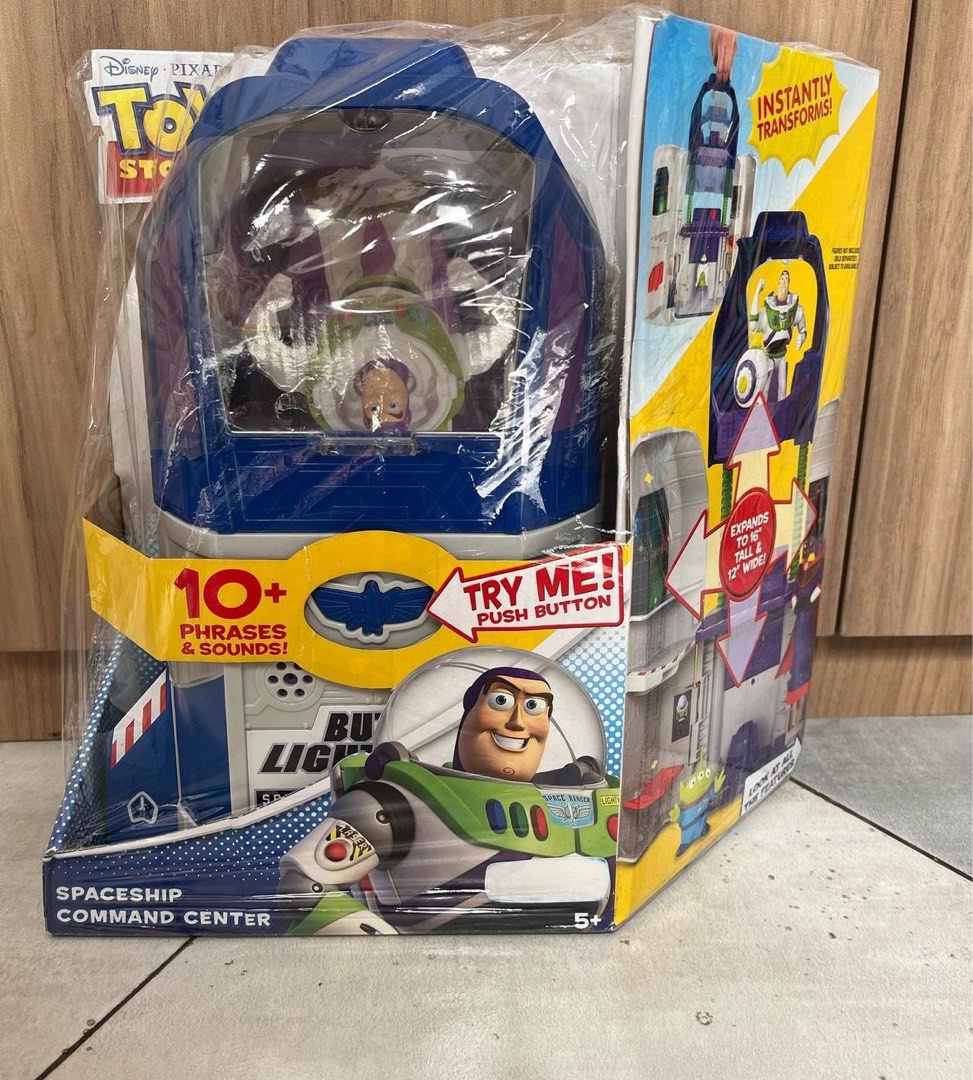 NEW!! TOY STORY SPACESHIP COMMAND CENTER, Toys & Collectibles, Mainan ...