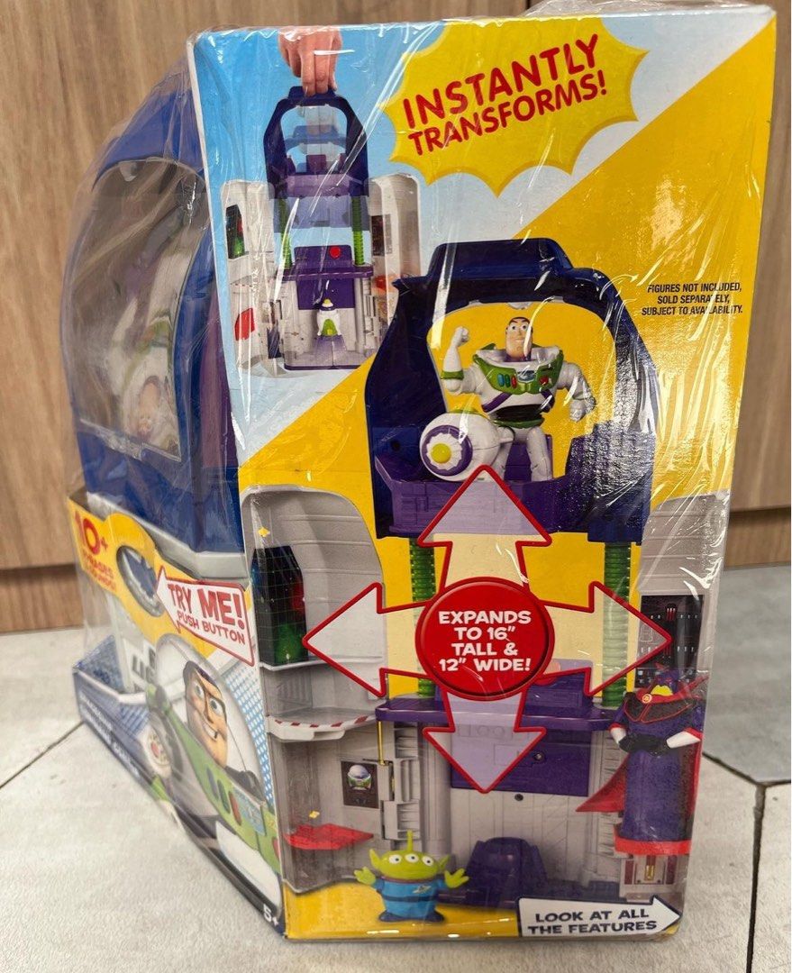 NEW!! TOY STORY SPACESHIP COMMAND CENTER, Toys & Collectibles, Mainan ...