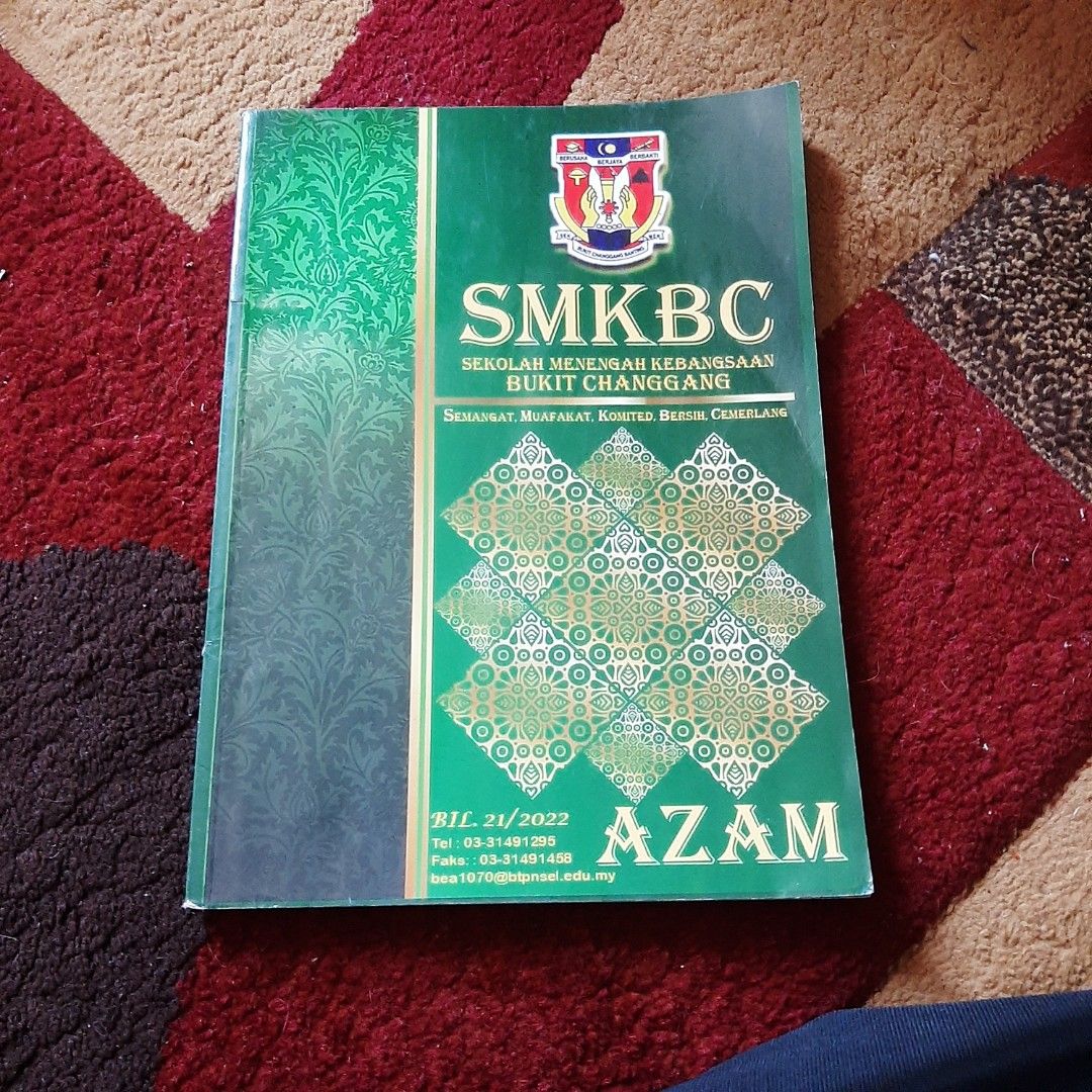 Majalah AZAM Edisi je-21/2022 SMK Bukit Changgang, Hobbies & Toys ...
