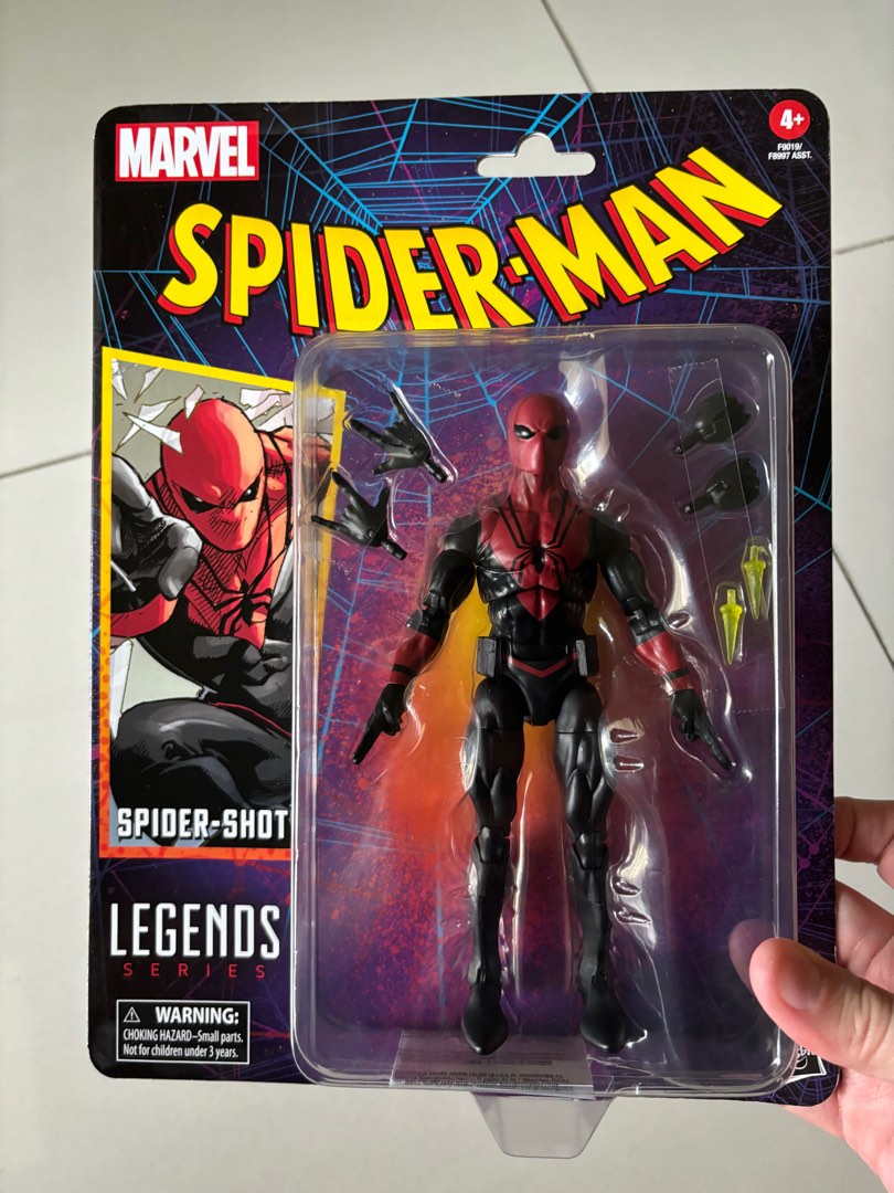 Marvel Legends Spider-Shot, Hobbies & Toys, Toys & Games on Carousell