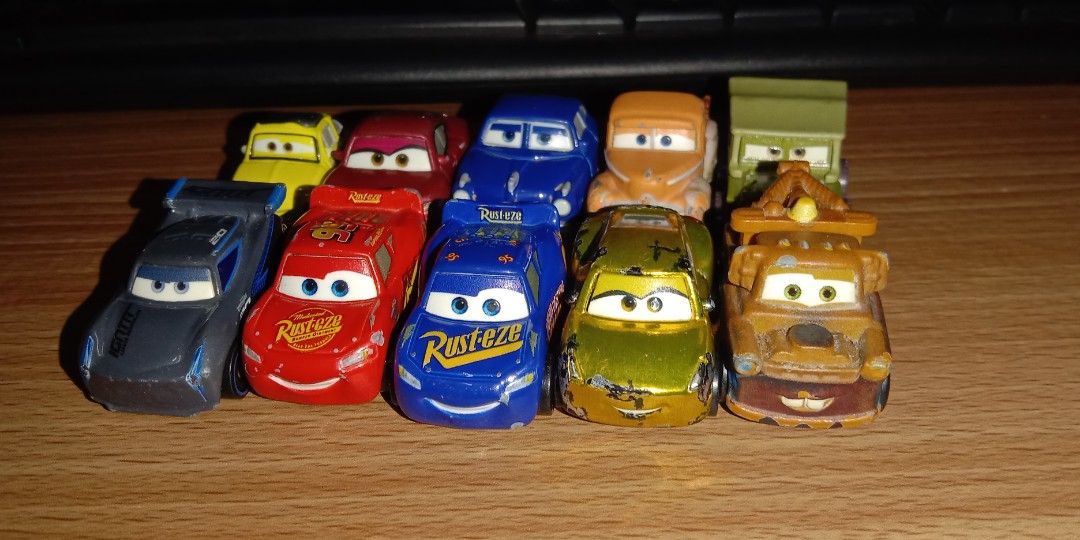 Mattel Cars Mini Set of 10, Hobbies & Toys, Toys & Games on Carousell