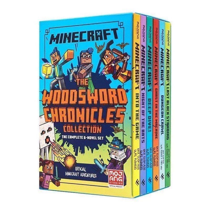 Minecraft woodsword chronicles collection Children Story Books Set ...