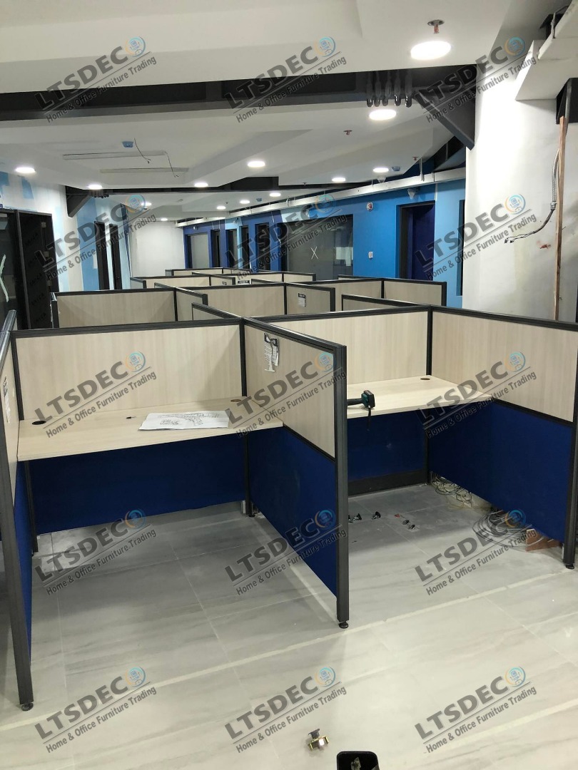 modular partition workstation office partition, Furniture & Home Living ...