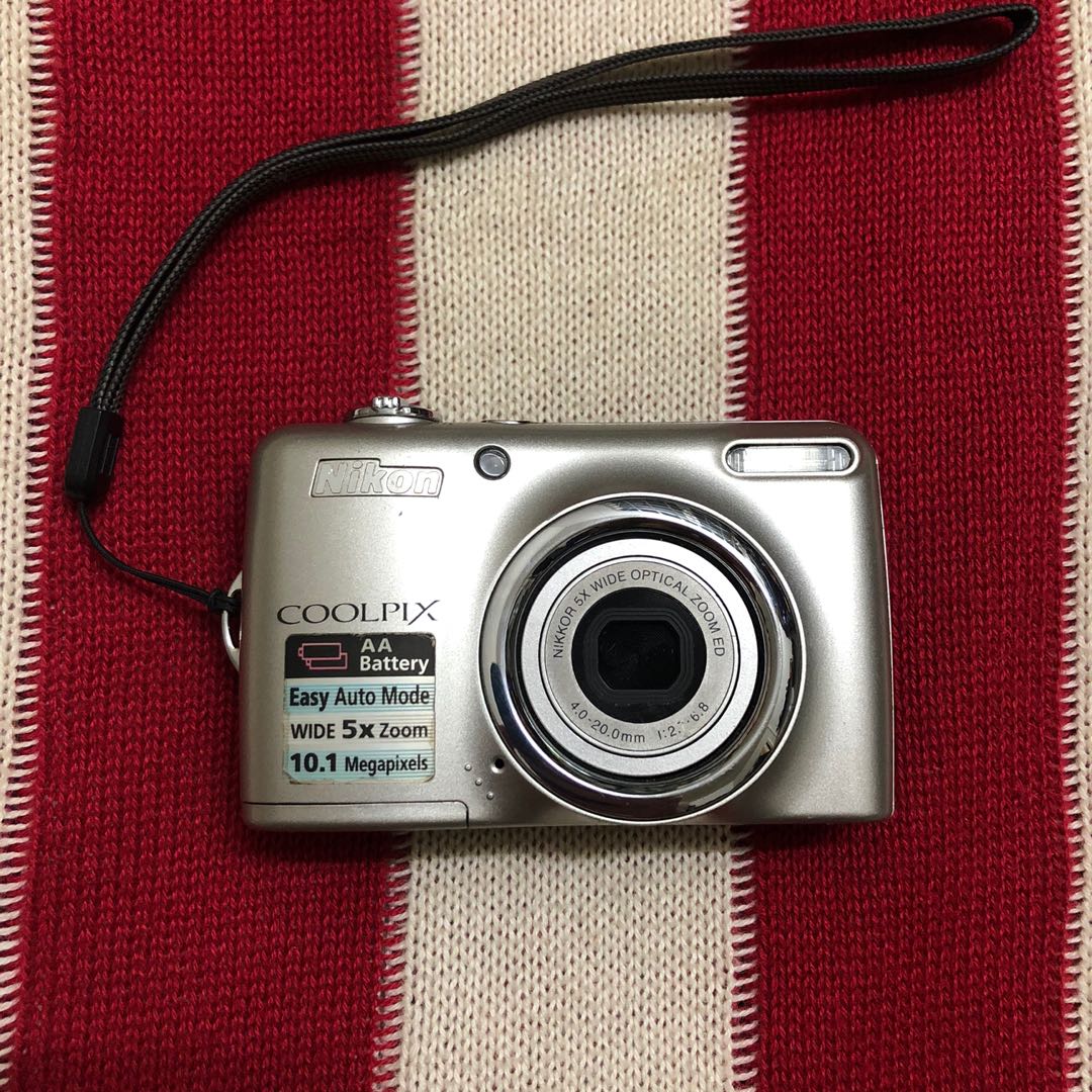 Nikon Coolpix L23 Camera Digital CCD, Photography, Cameras on Carousell