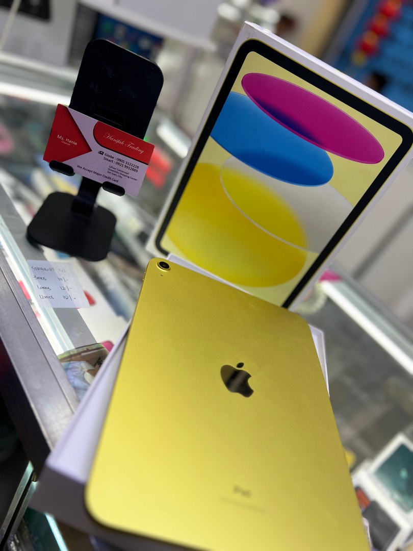 Original Apple iPad 10th Generation 64g 1 year and its NTC approved ...