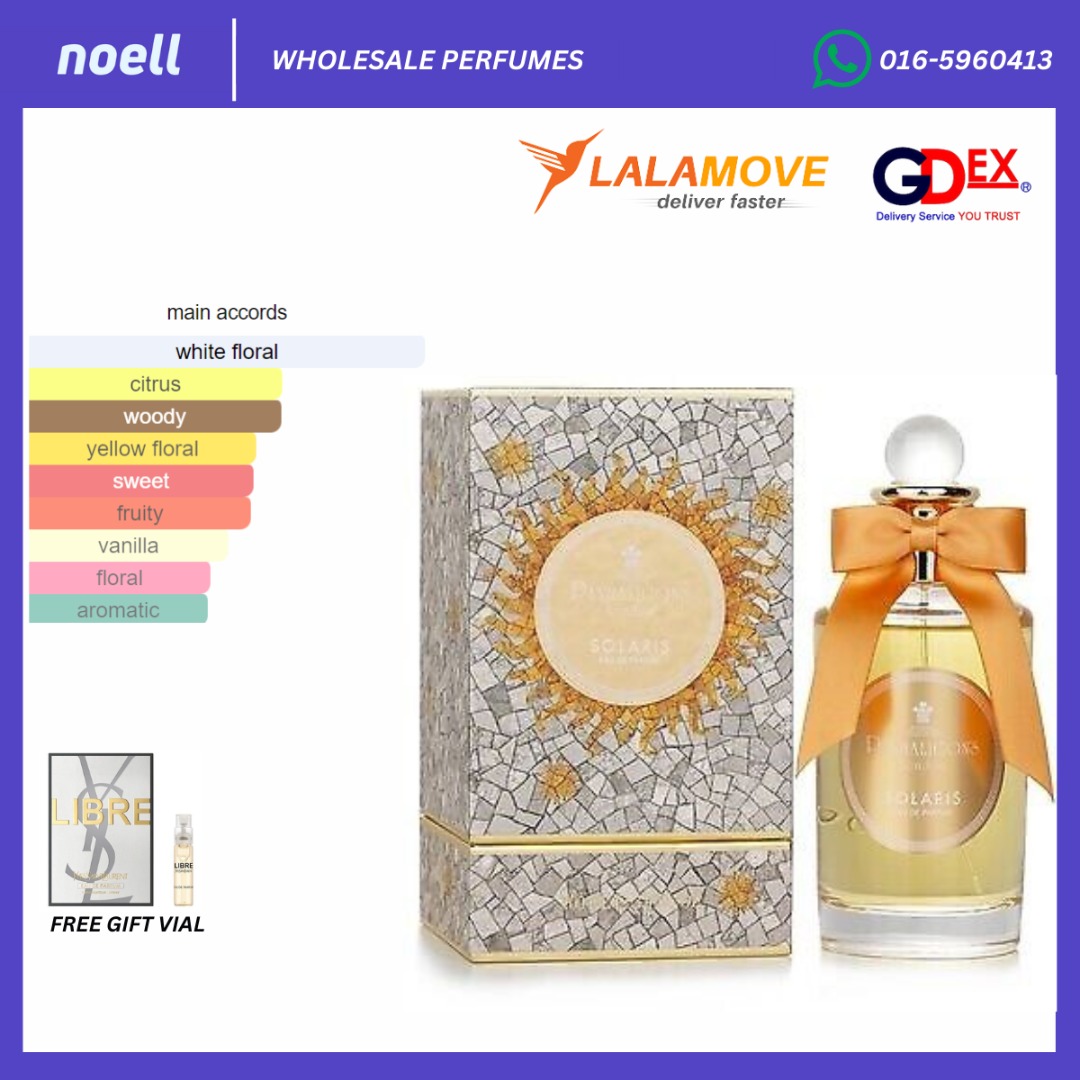 [ORIGINAL] AUTHENTIC READY STOCK PENHALIGON’S SOLARIS EDP 100ML PERFUME ...