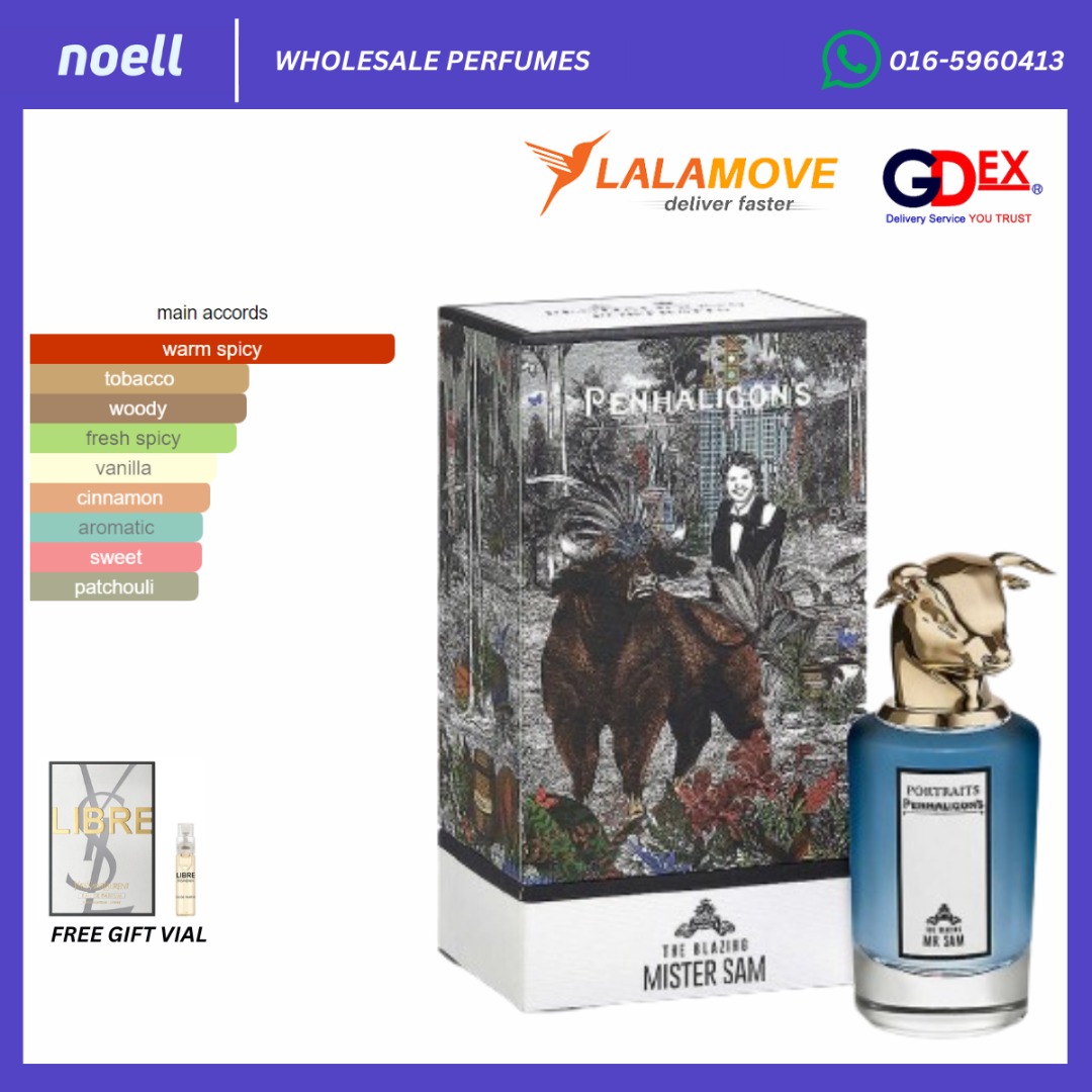 [ORIGINAL] AUTHENTIC READY STOCK PENHALIGON’S THE BLAZING MISTER SAM ...