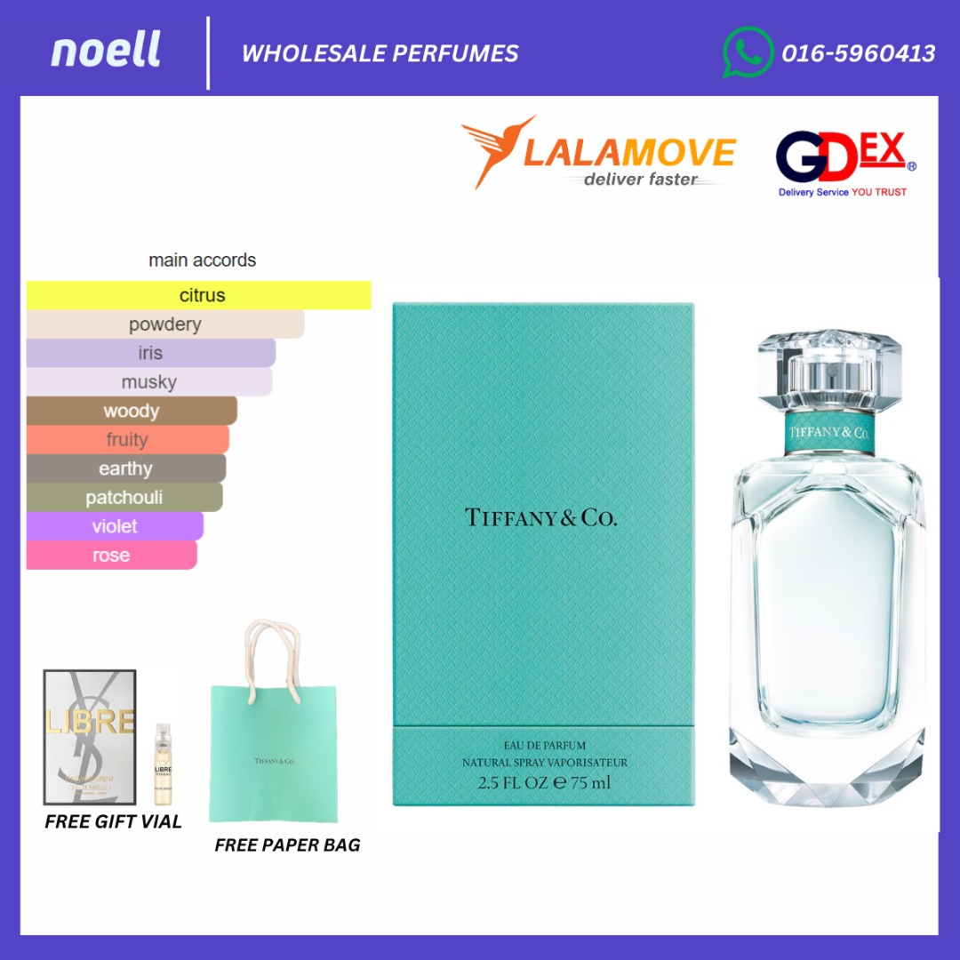 [ORIGINAL] AUTHENTIC READY STOCK TIFFANY & CO. EDP 75ML PERFUME FOR ...
