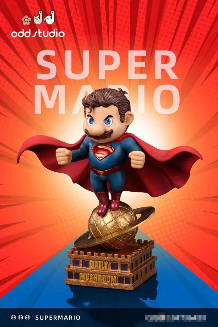 [PO] Odd Studio - Super Mario Cosplay Superman - StatuesGK [FREE ...