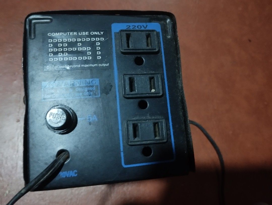 POWERPLUS AVR 220V, Computers & Tech, Parts & Accessories, Other ...